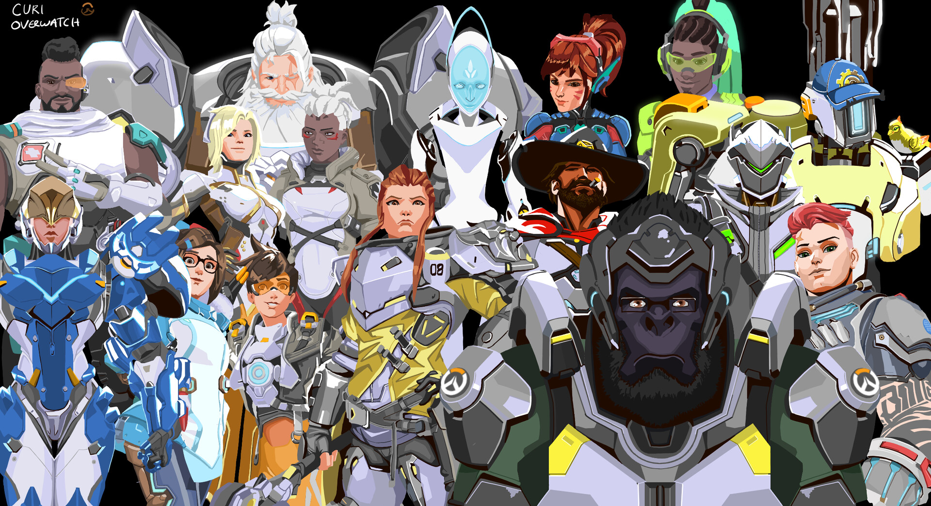 ArtStation - Alexross overwatch