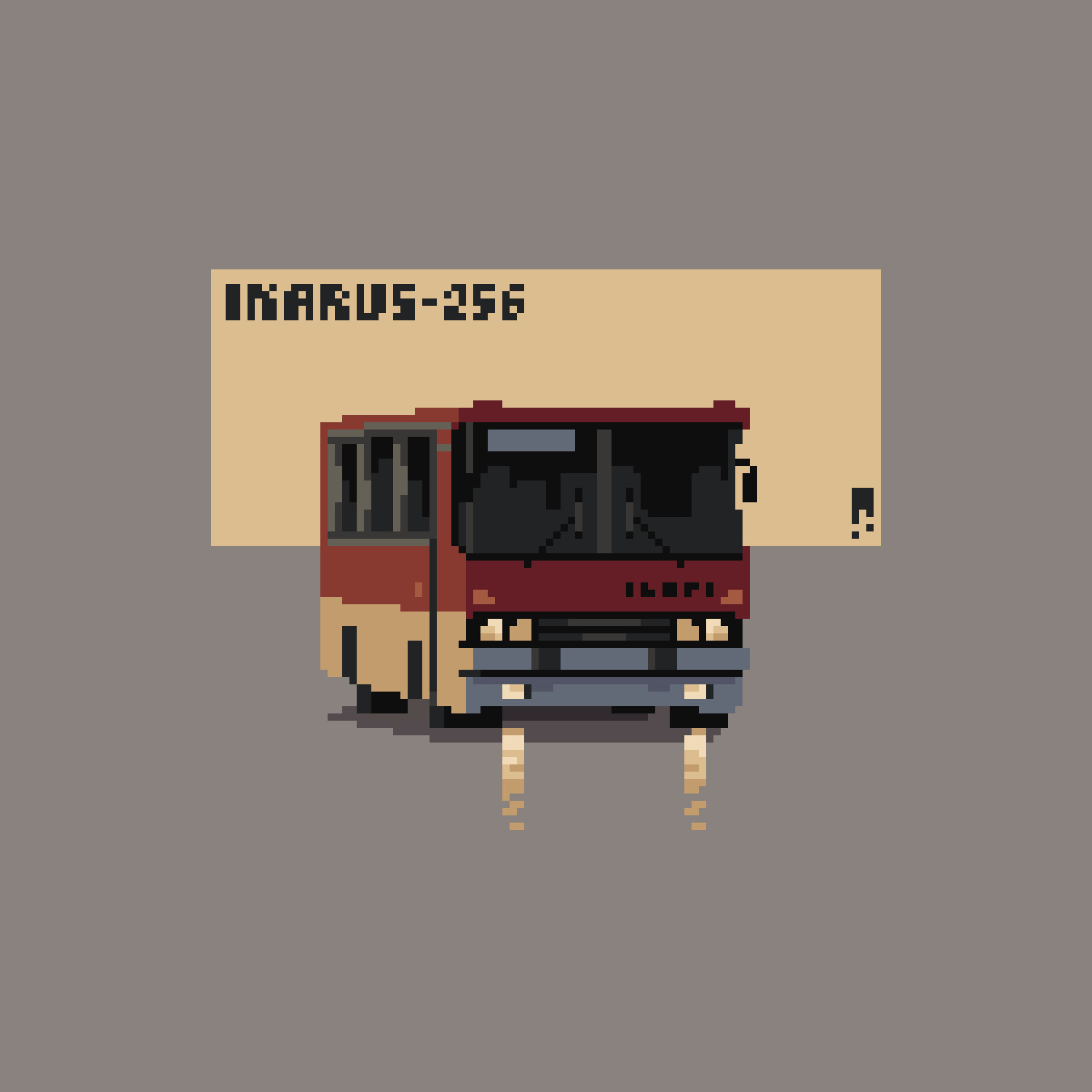ArtStation - Ikarus bus