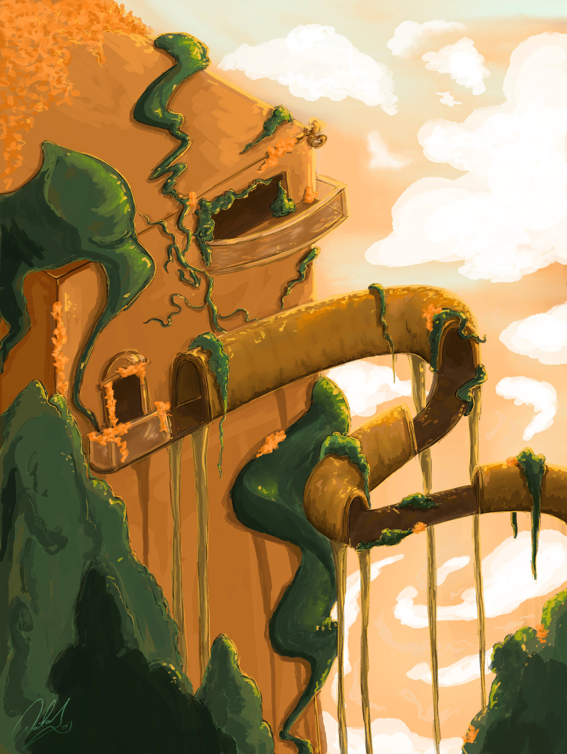 ArtStation - Ethereal Layout