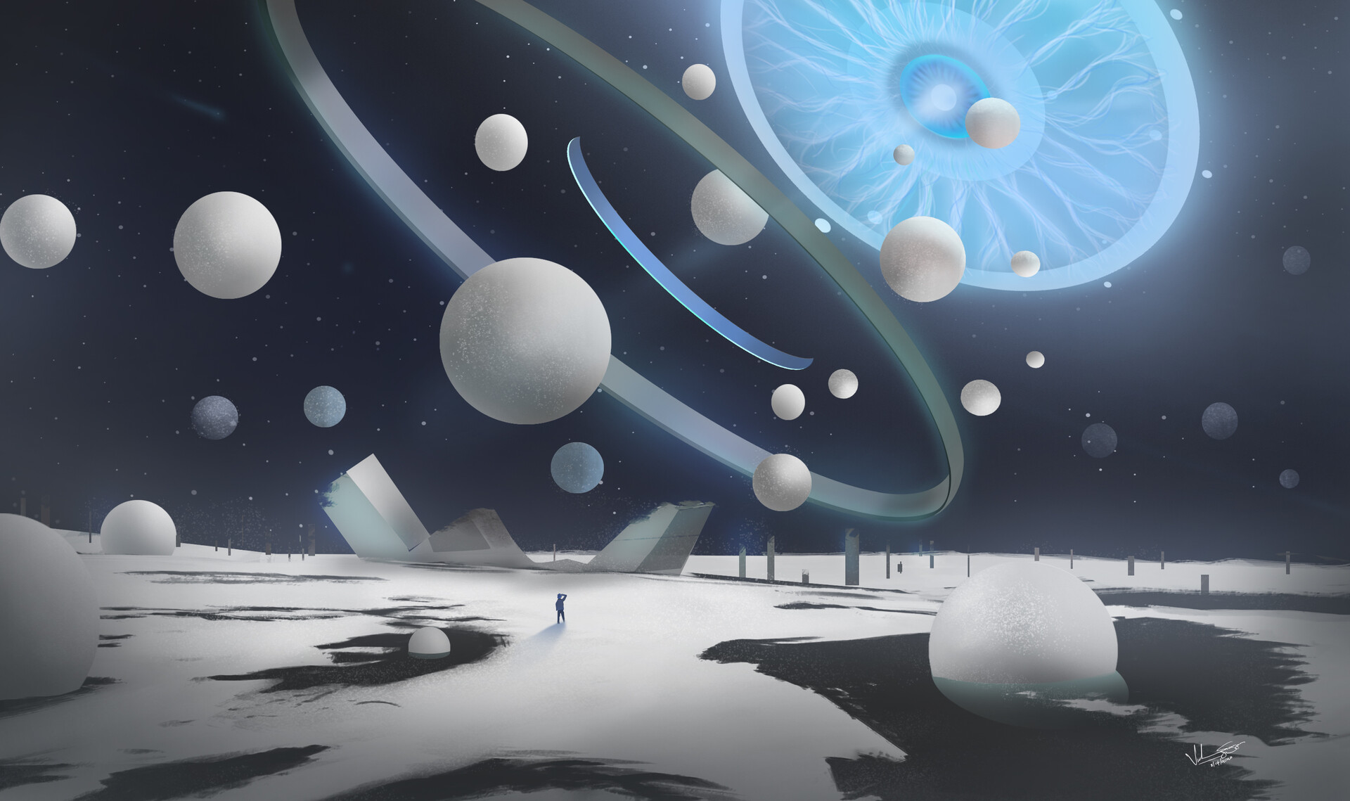 ArtStation - Imaginary planets nd environment