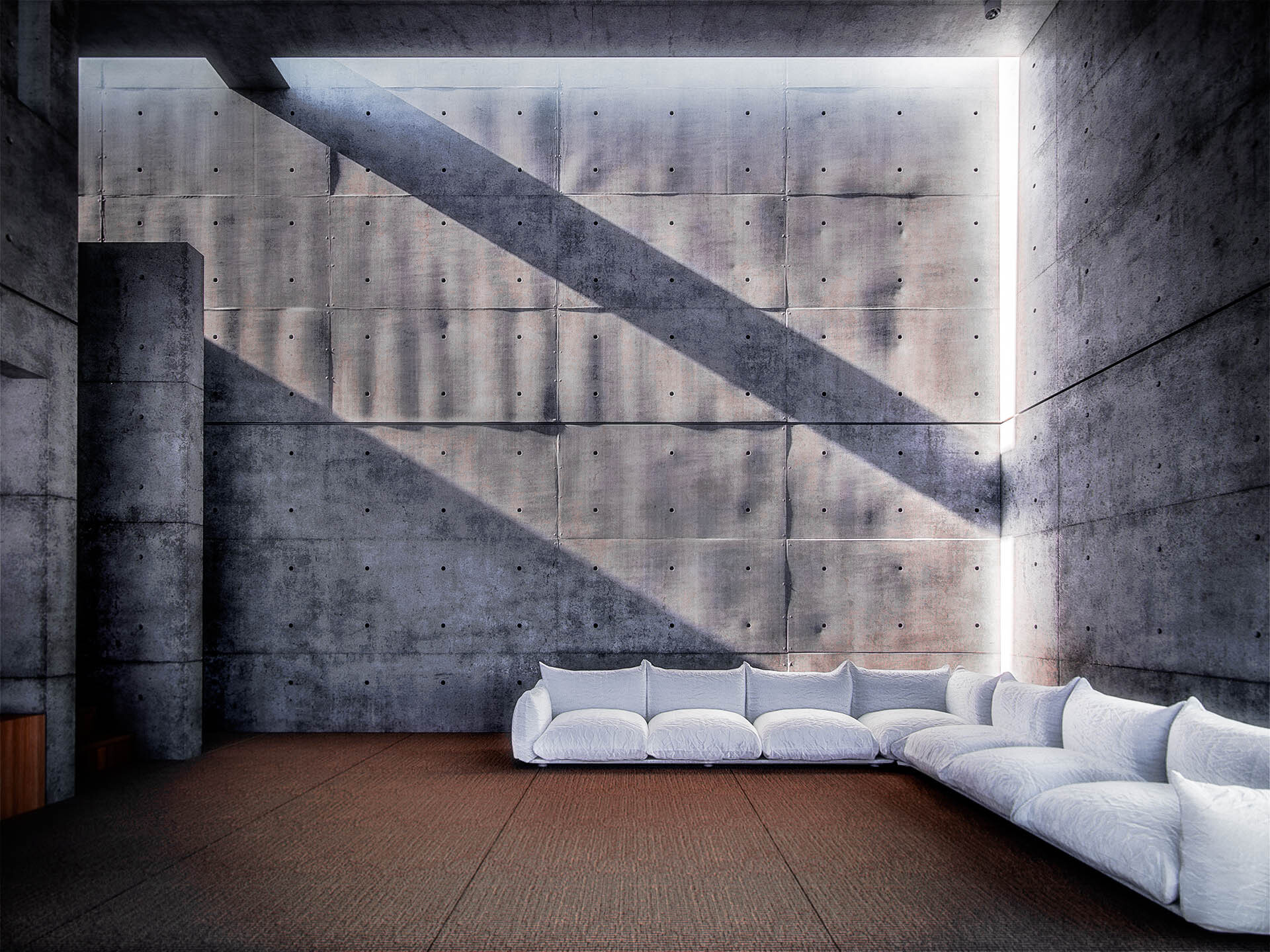 Florian Berg - Koshino House I Tadao Ando I B.A. I VIrtual Design I ...