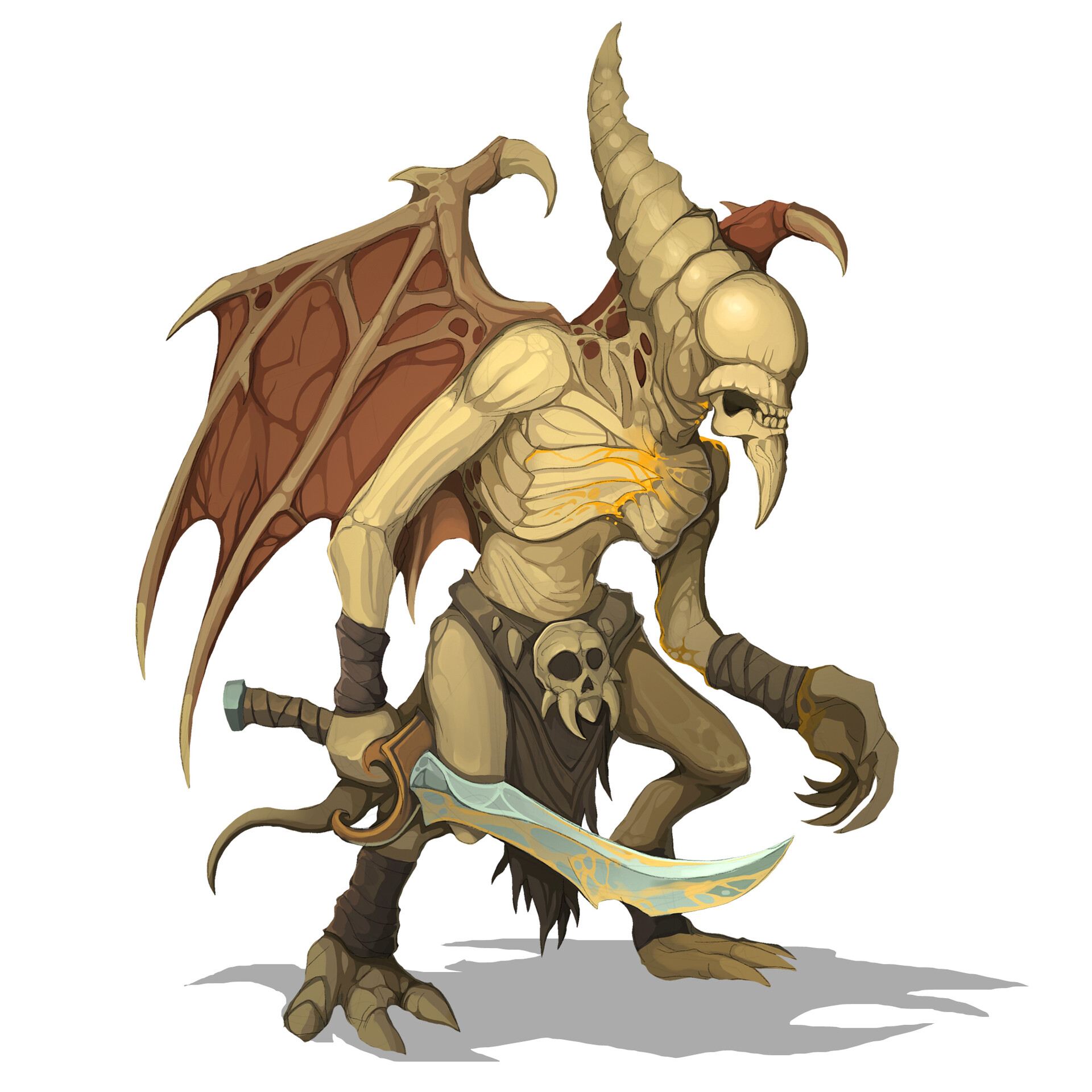 ArtStation - Sulfur Demon