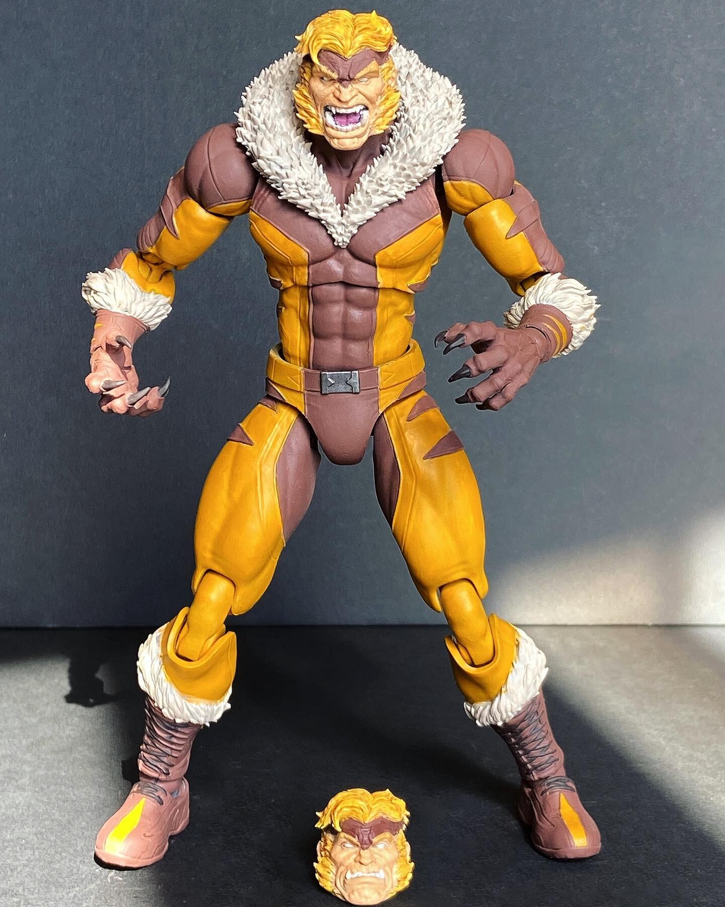 ArtStation - Fully custom/home made Sabertooth action figure