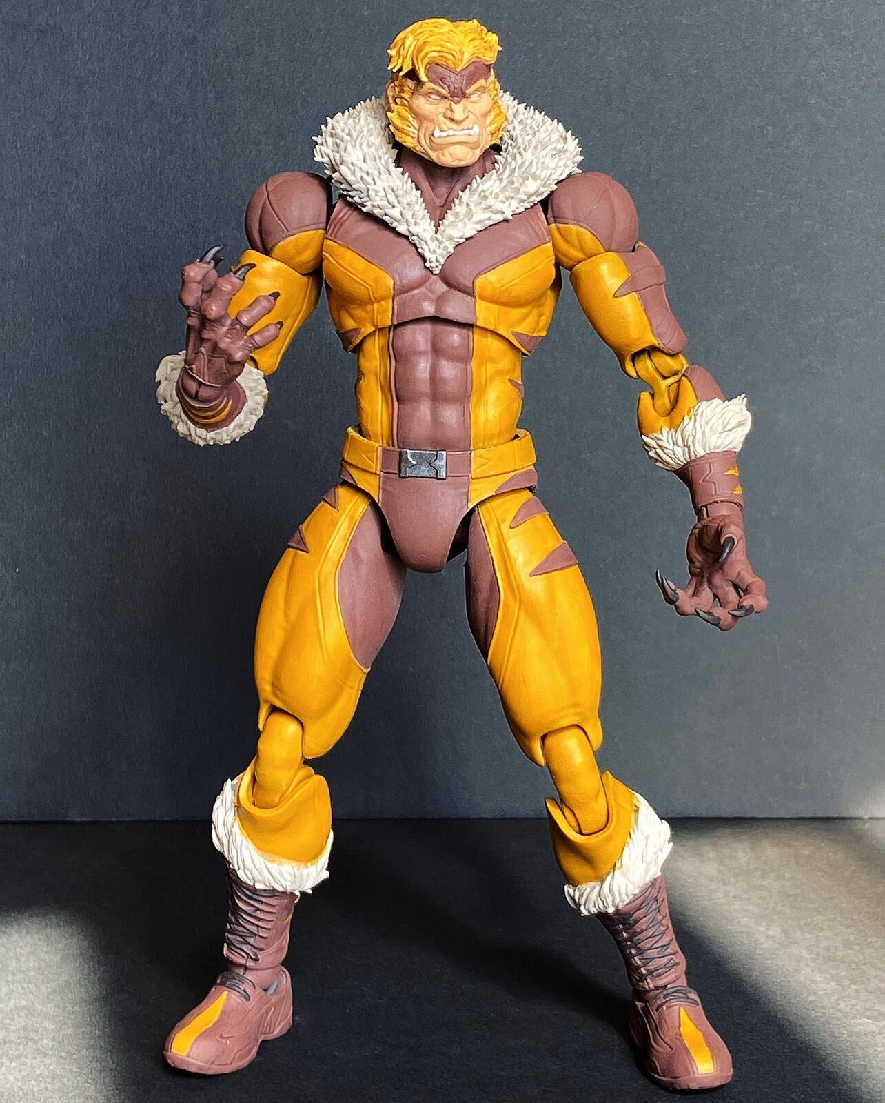Rodrigue Pralier - Fully custom/home made Sabertooth action figure