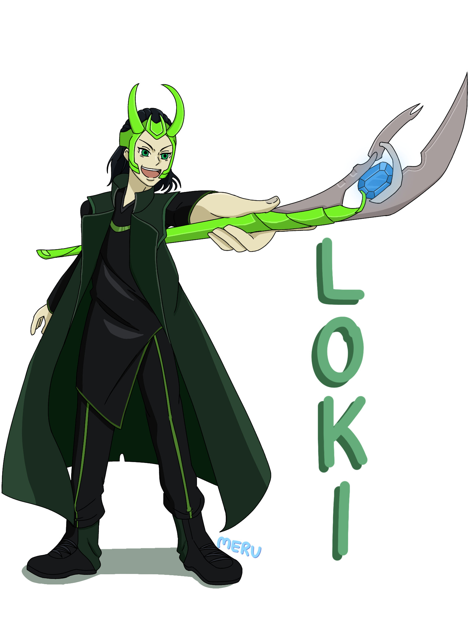 Loki Anime Style