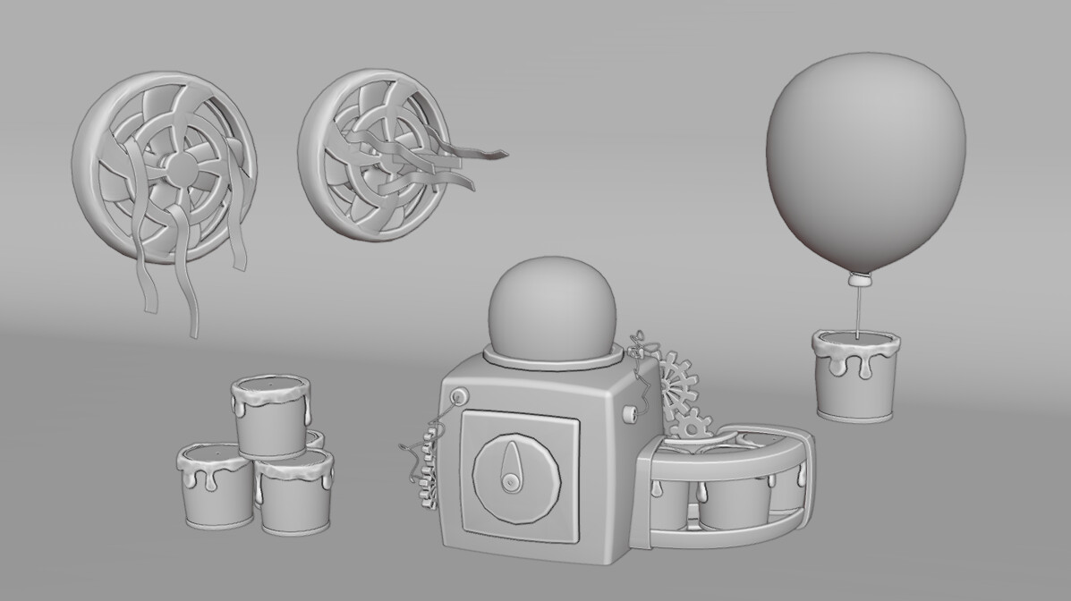 ArtStation - The Balloons Pump Machine