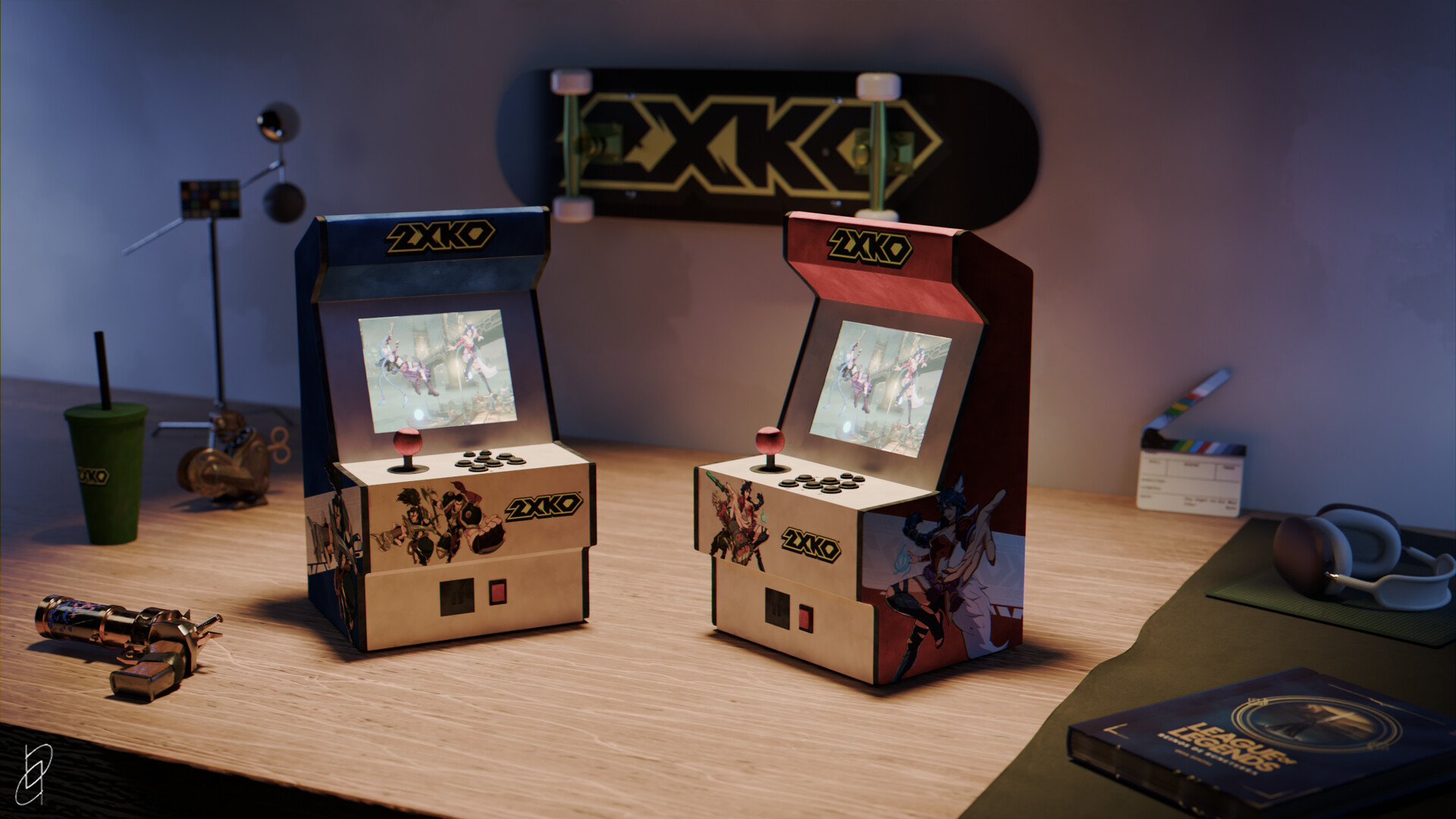 ArtStation - 2XKO Mini Arcade