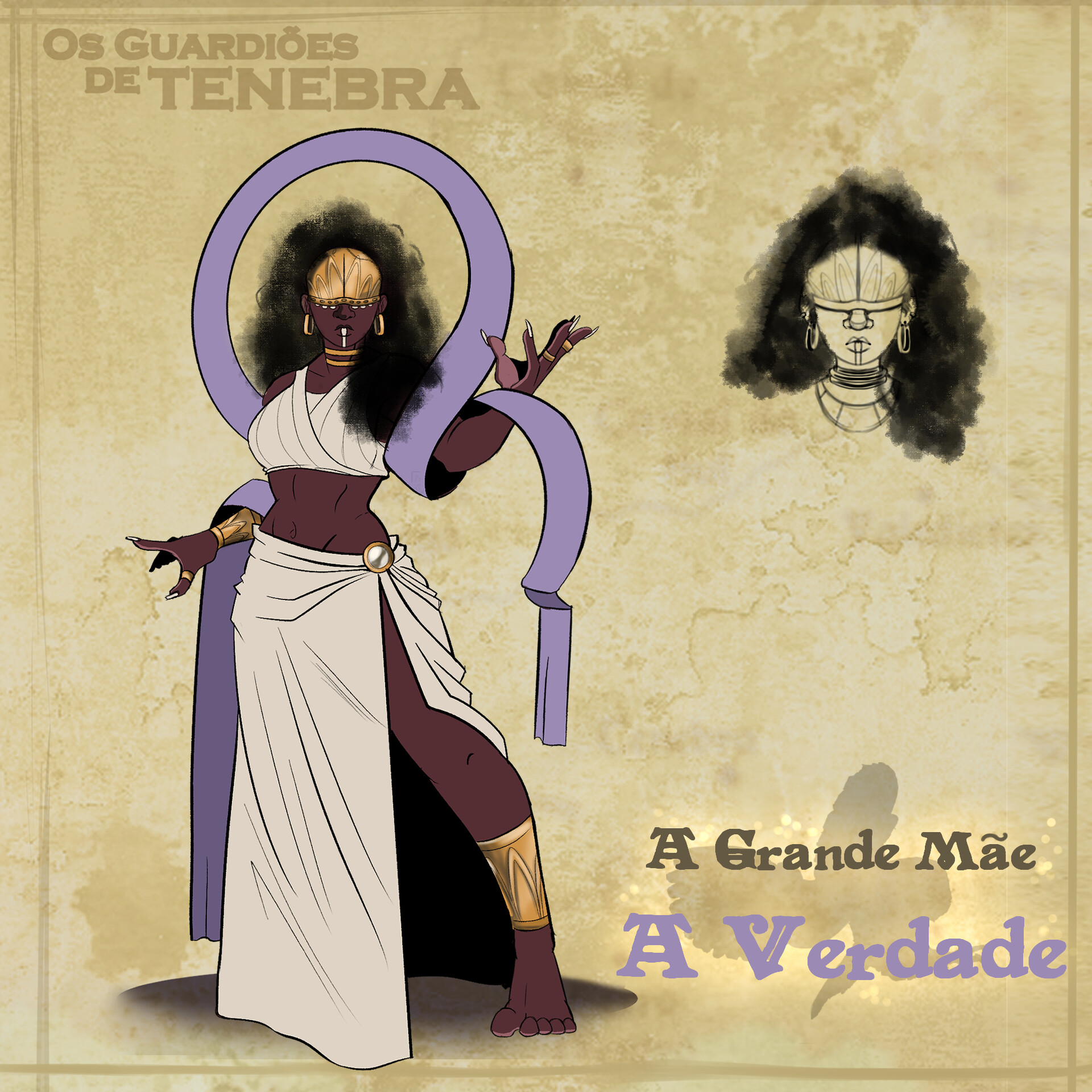 ArtStation - Character Design - The Goddess