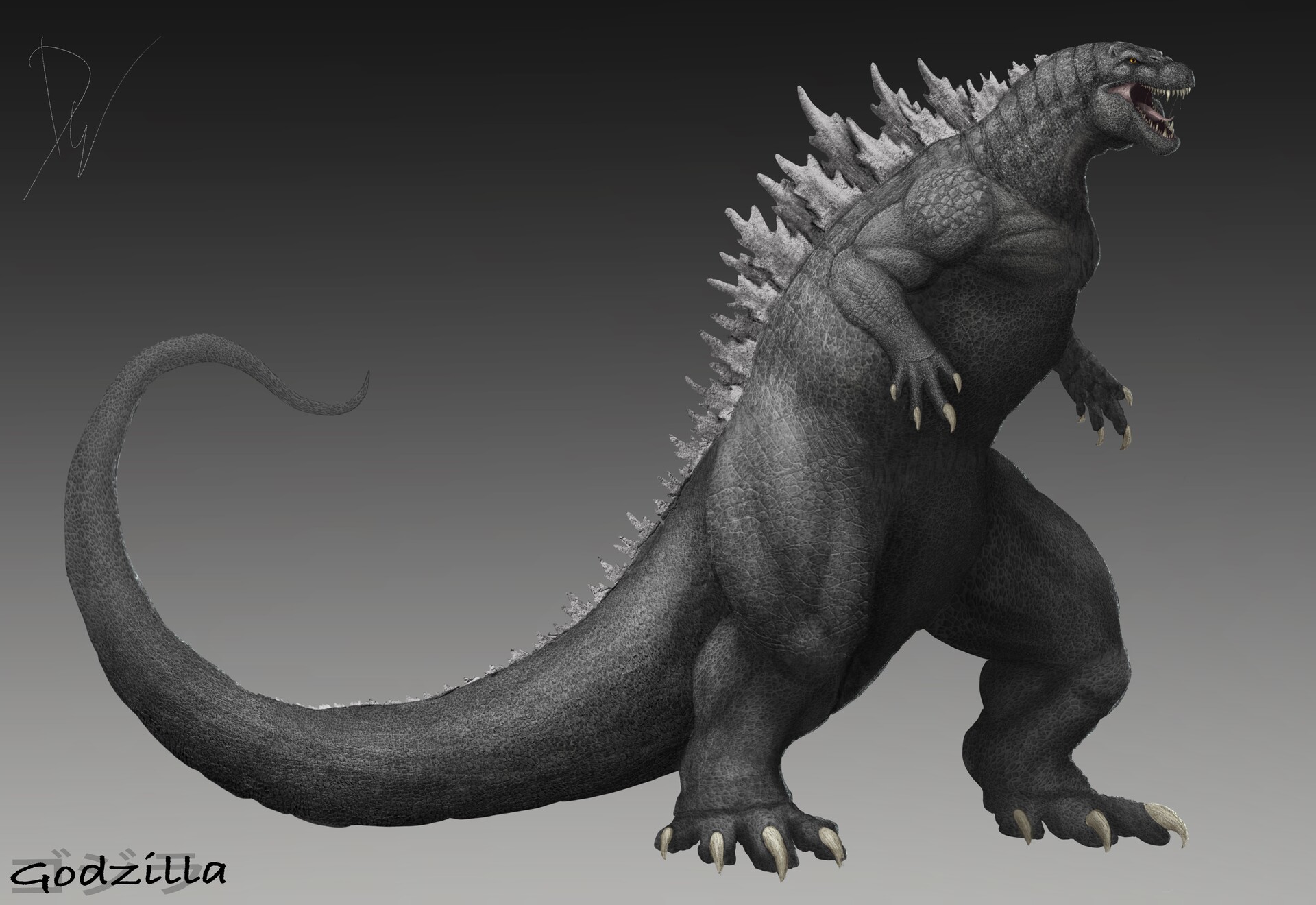 ArtStation - Godzilla
