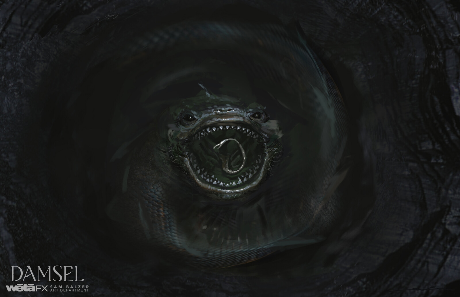 Sam Balzer - Dragon concepts, Damsel