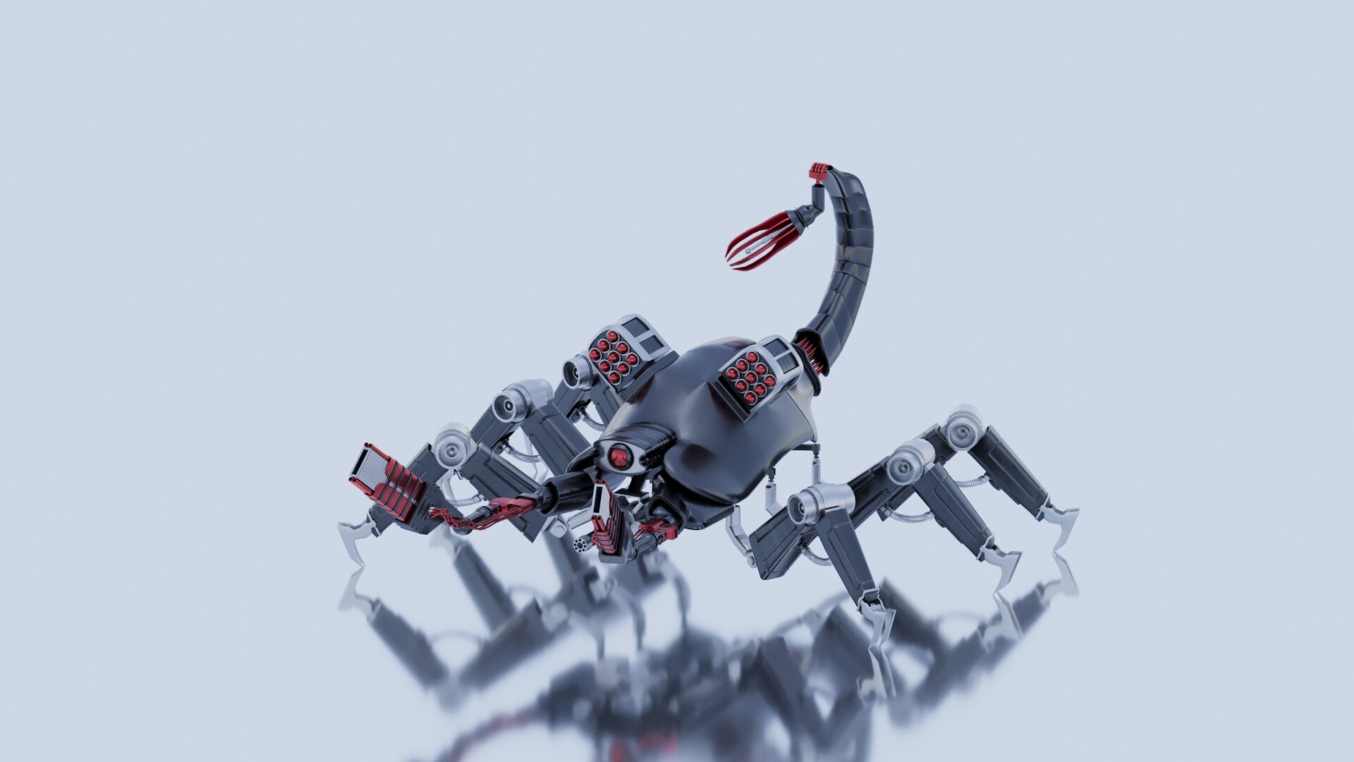 ArtStation - Mecha scorpion concept