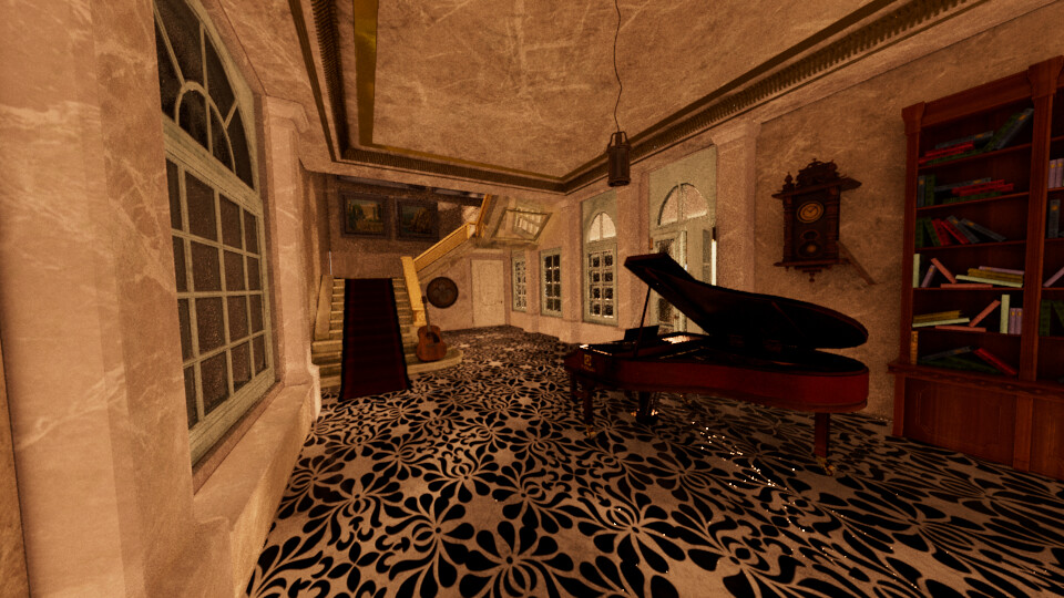 ArtStation - Second pass render Environment scene