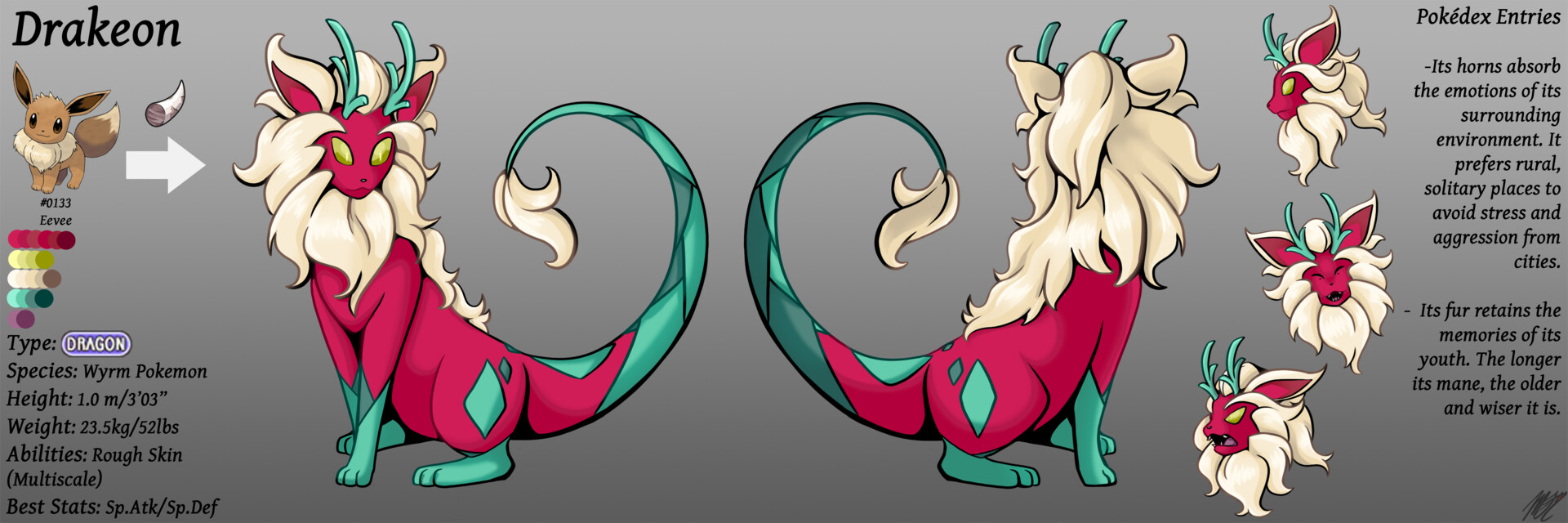 eeveelutions dragon type