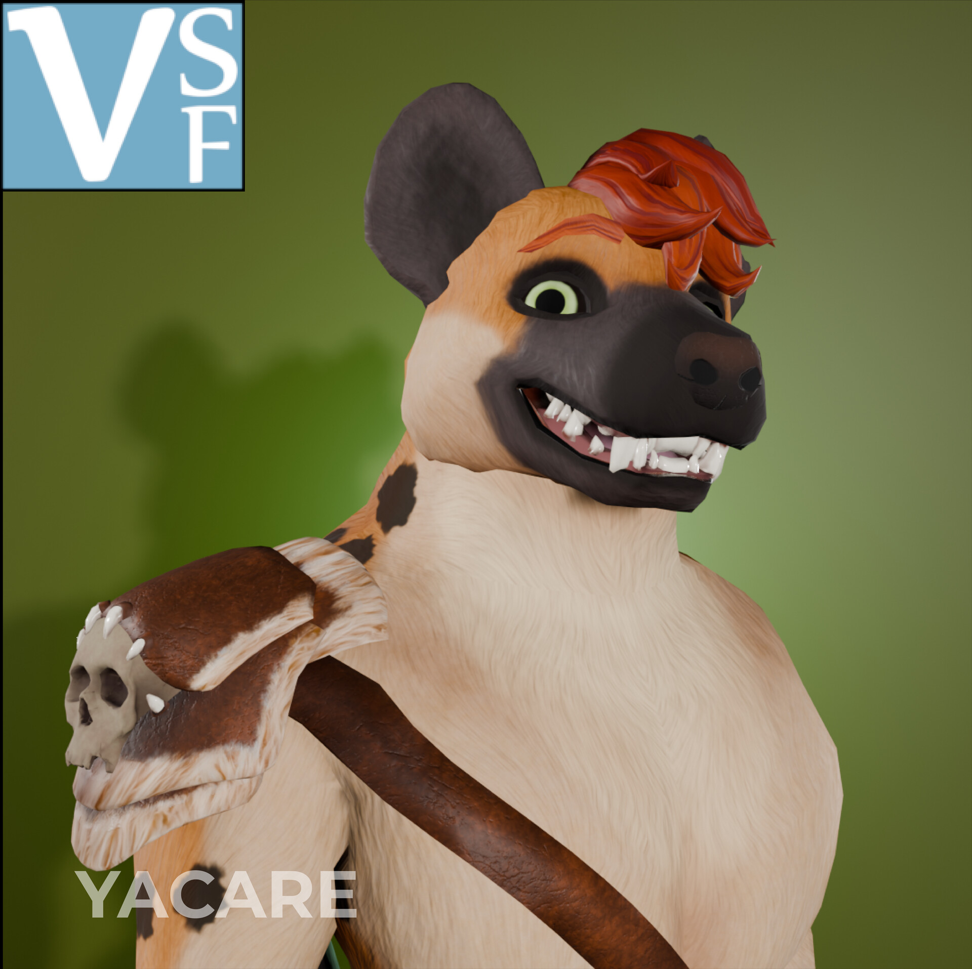 ArtStation - Yeena the Gnoll - VTubing Avatar