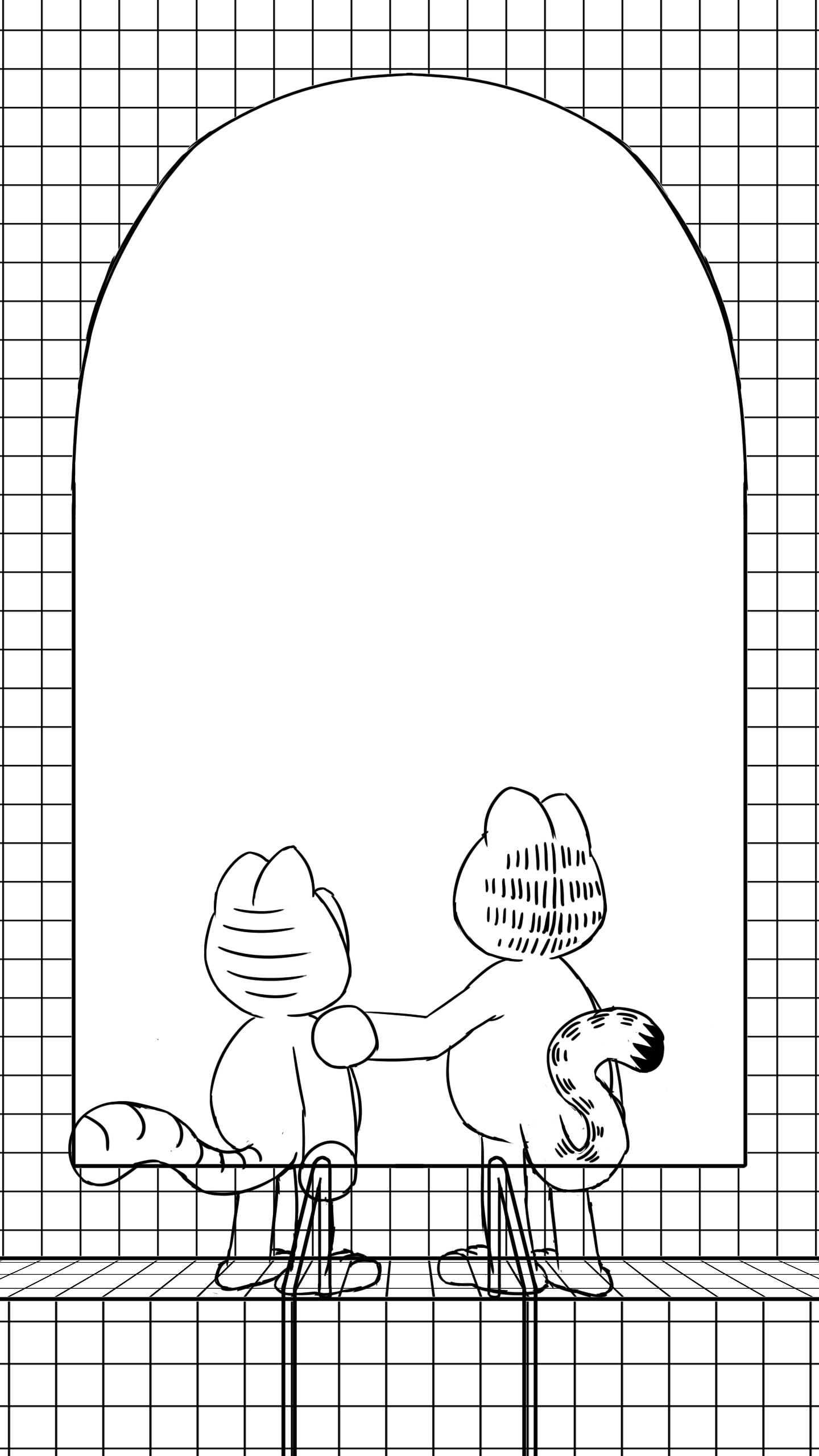 nermal coloring page