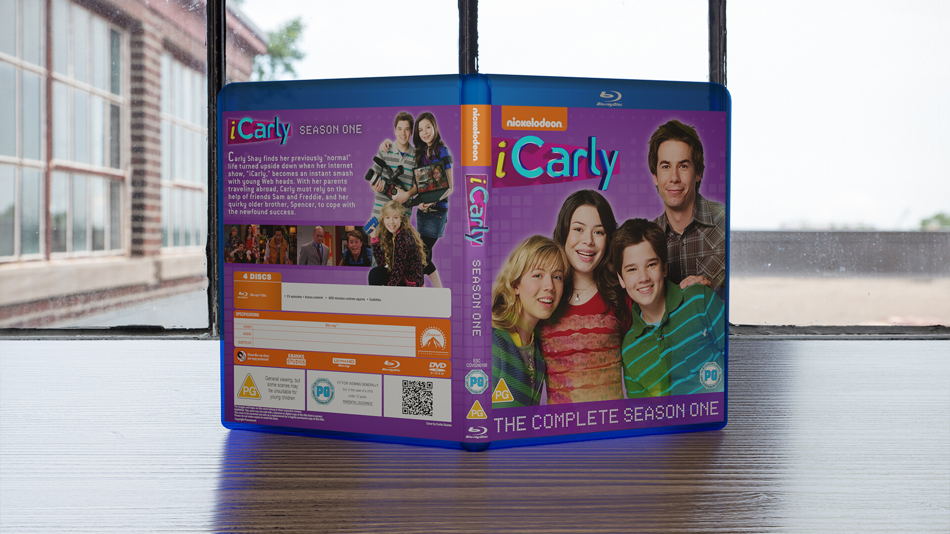 ArtStation - iCarly (2007) Season 1 - Custom Blu-ray Cover