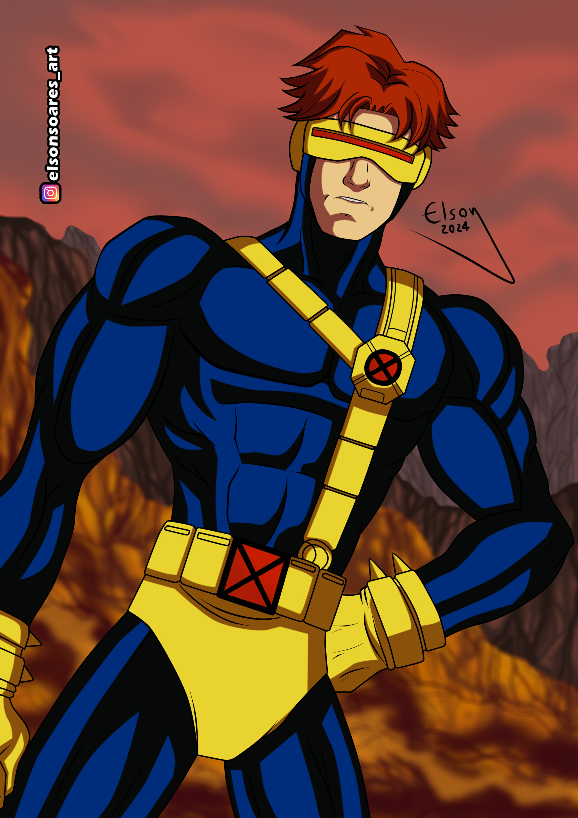 ArtStation - Ciclope X Men