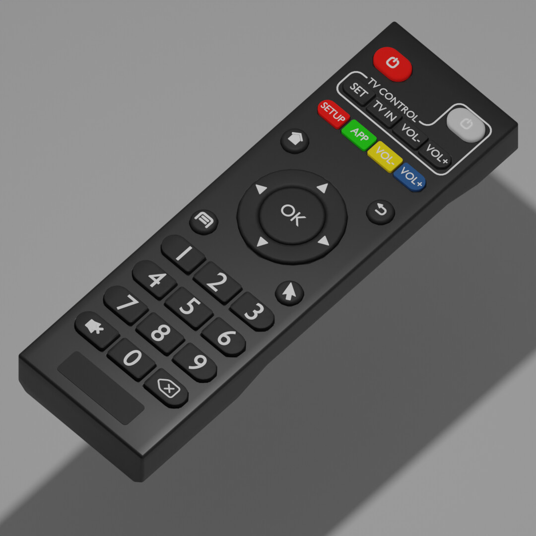 ArtStation - Smart TV Remote Control