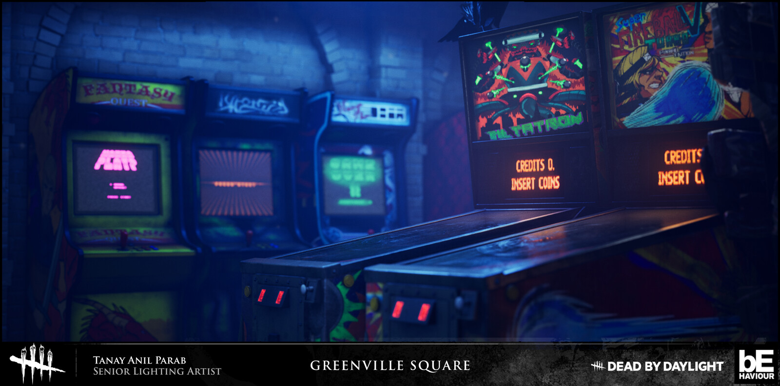 Tanay Parab - Dead by Daylight - Arcade room (Greenville Square)