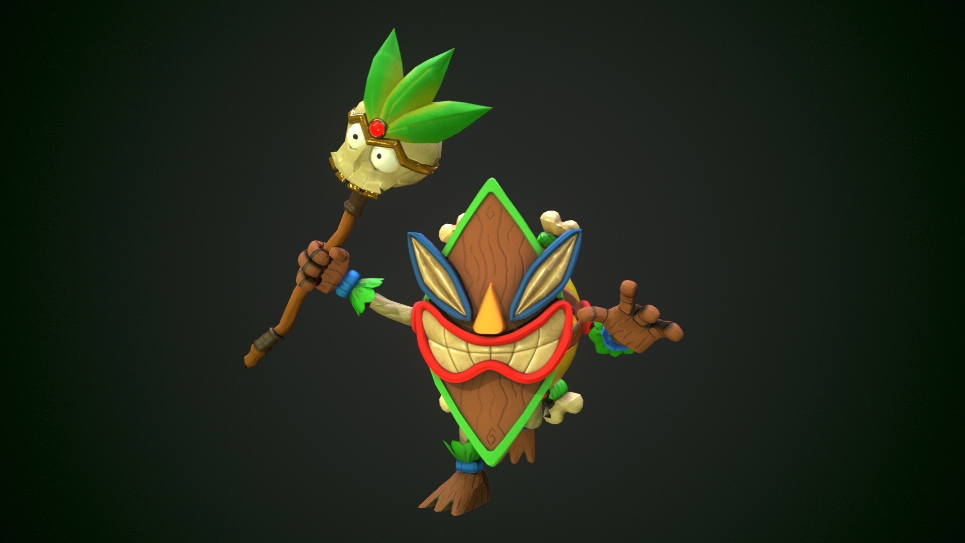 ArtStation - Tiki Minion Stylized