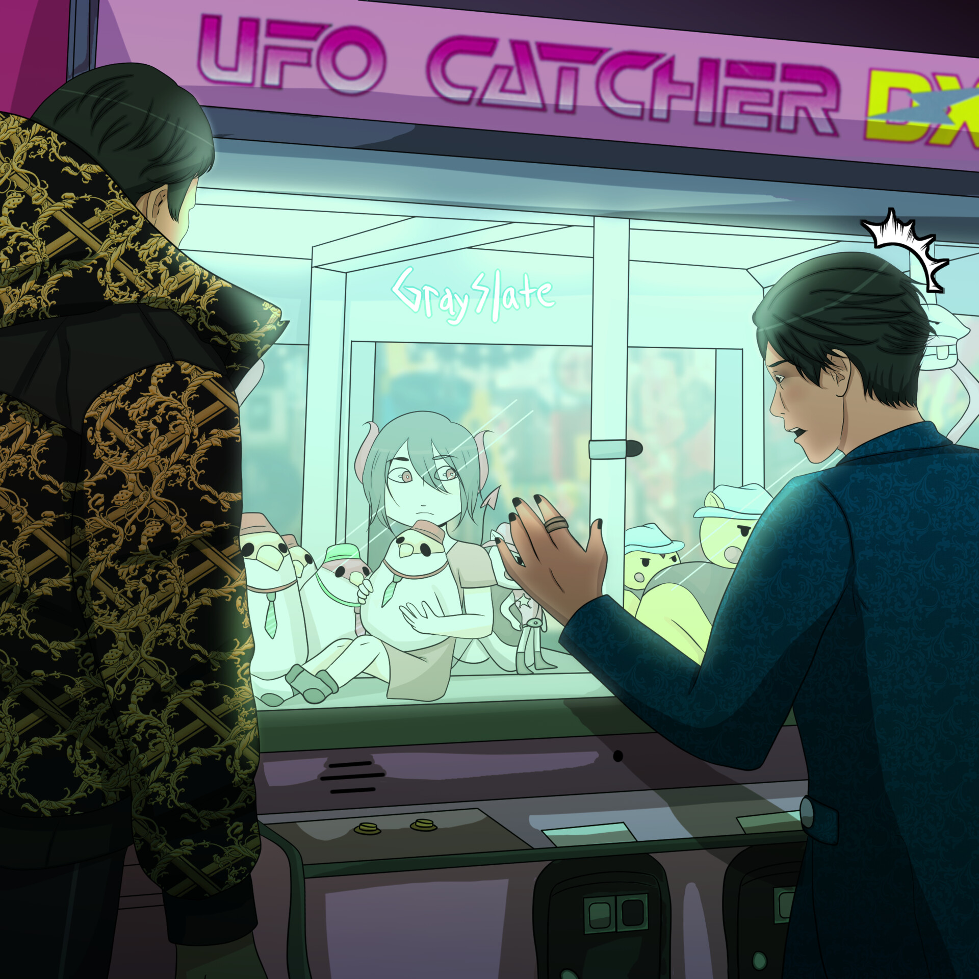 ArtStation - Claw Machine Capers
