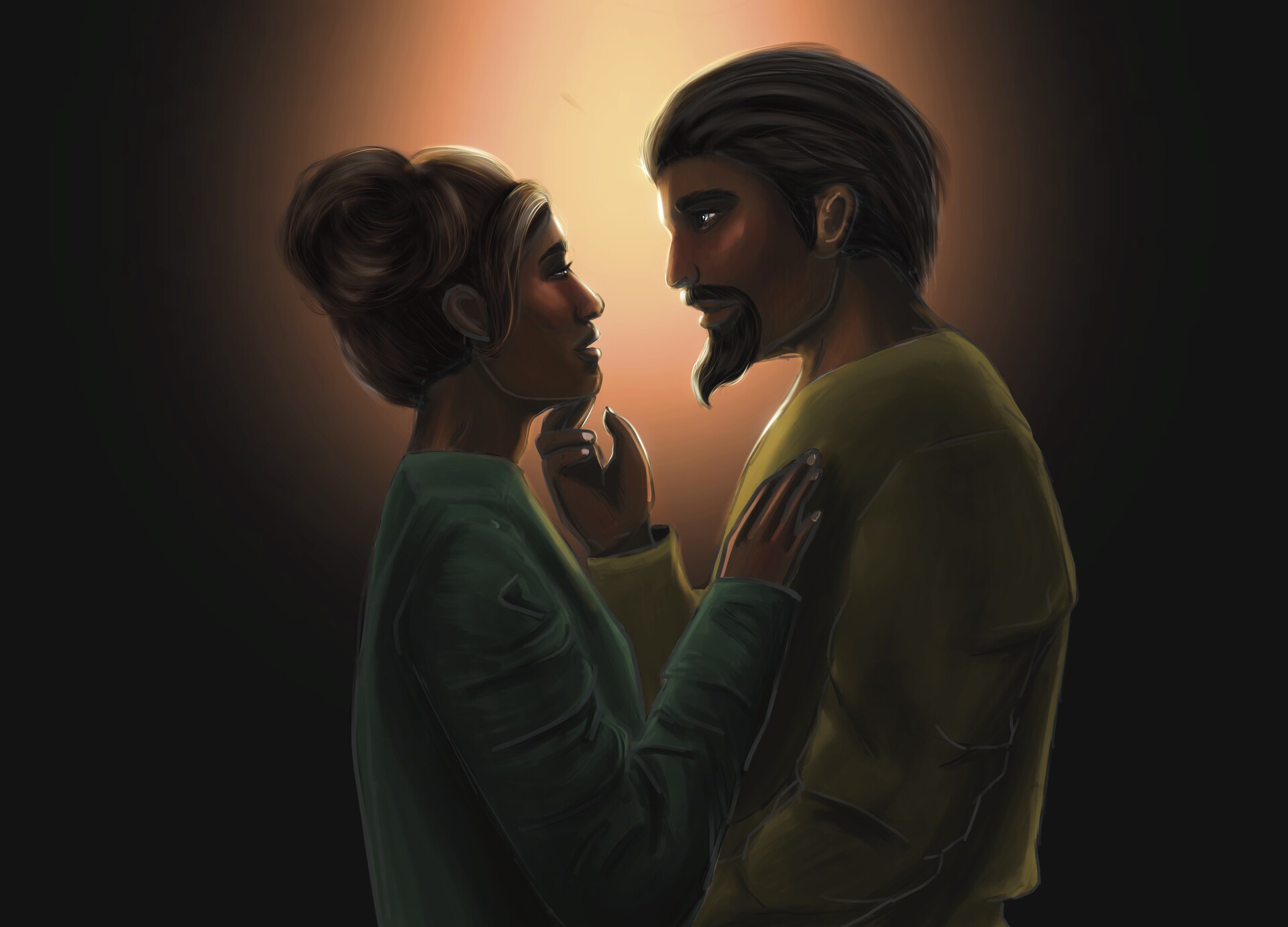 ArtStation - Two lovers