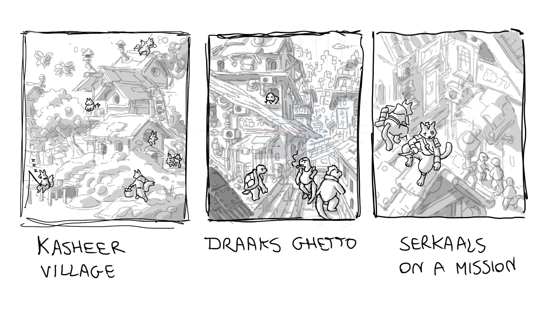 Daniele Turturici - Monad/Turtle & Nova - Sketches