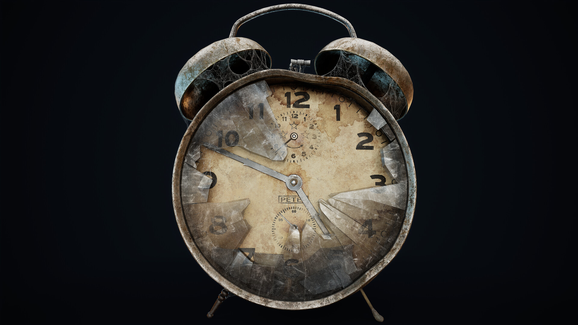 ArtStation - Old Alarm Clock