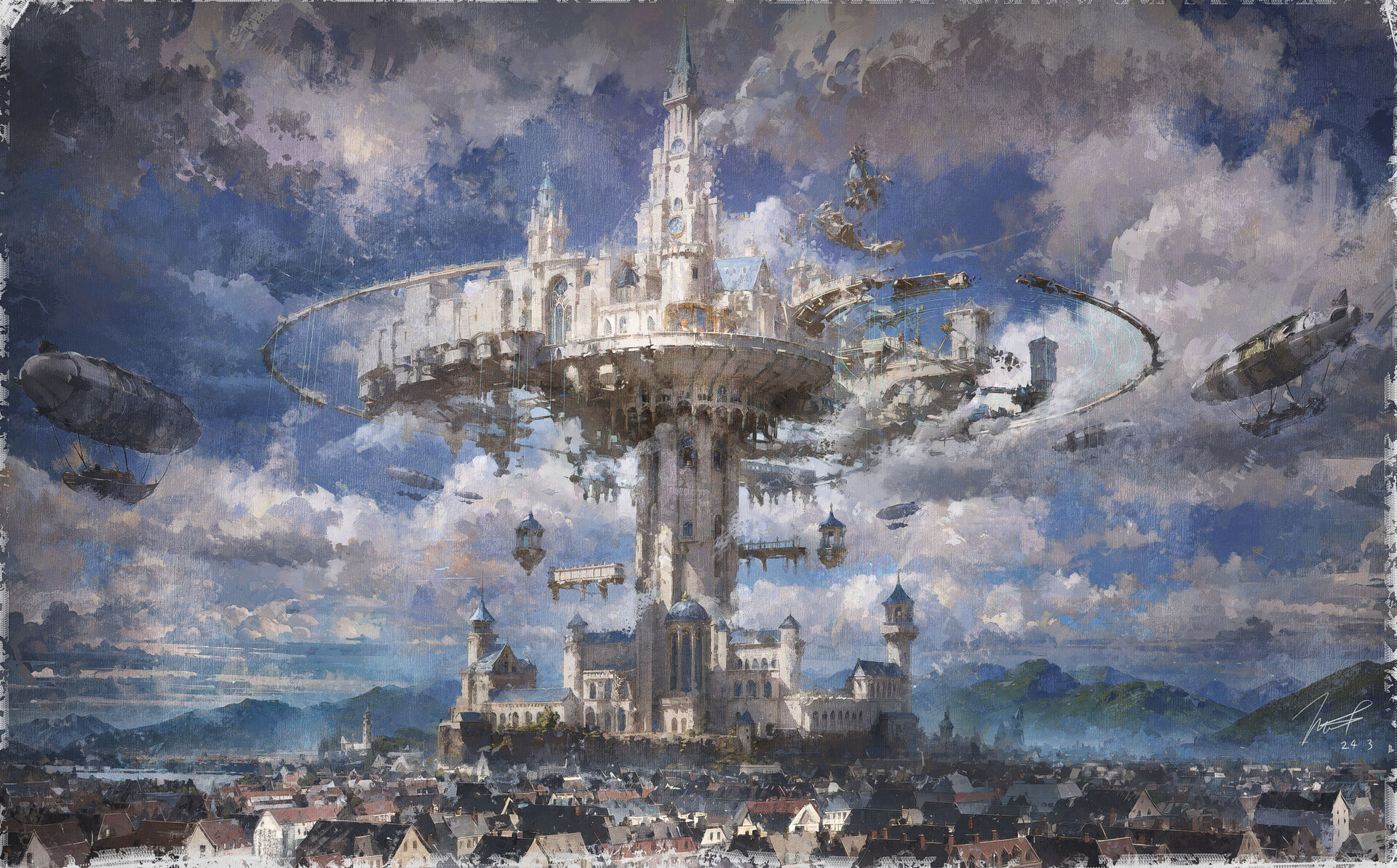 ArtStation - The White Citadel (damaged)