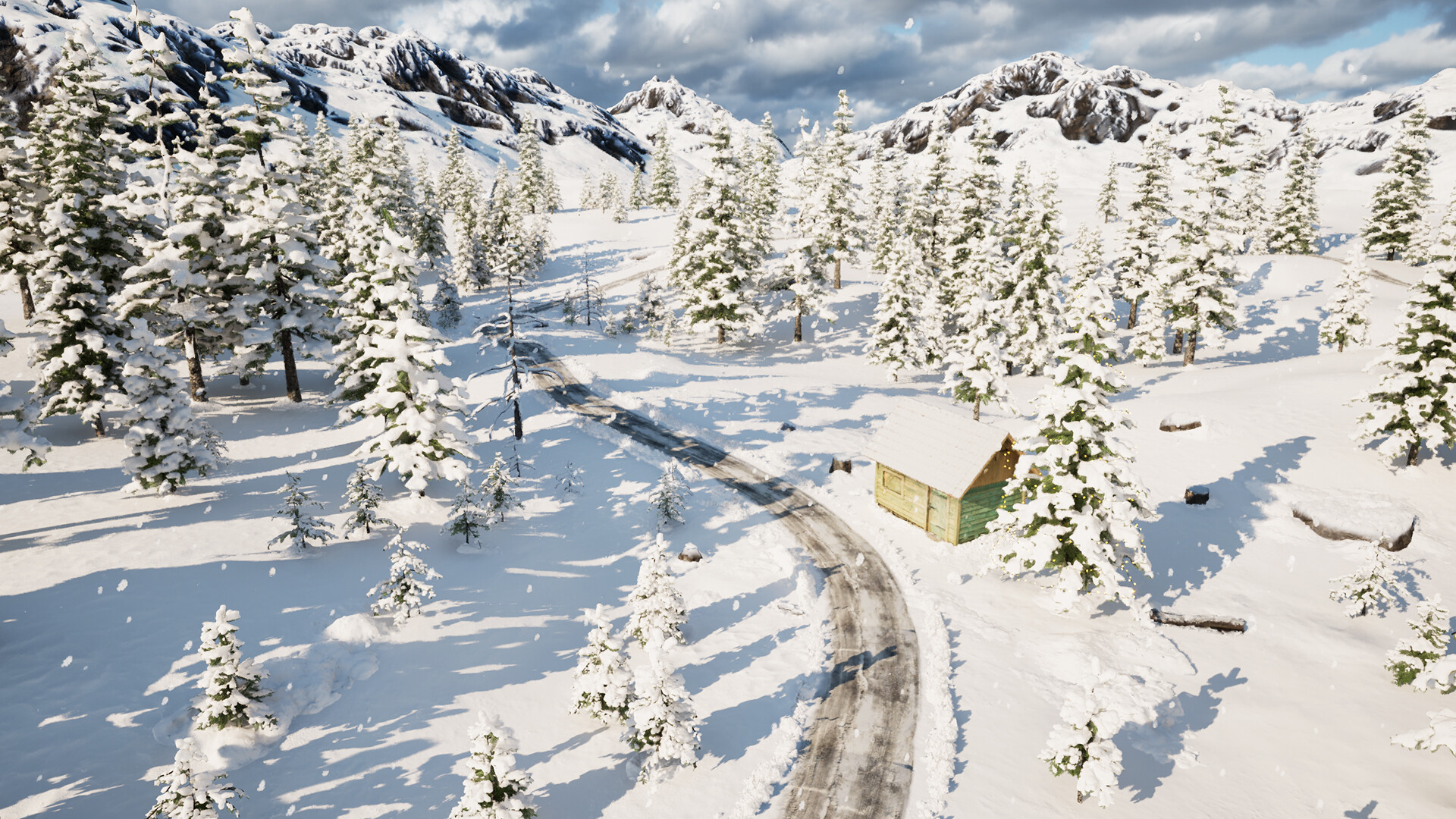 MODULUS Studio - Modular Snowy Landscape / UE5.3