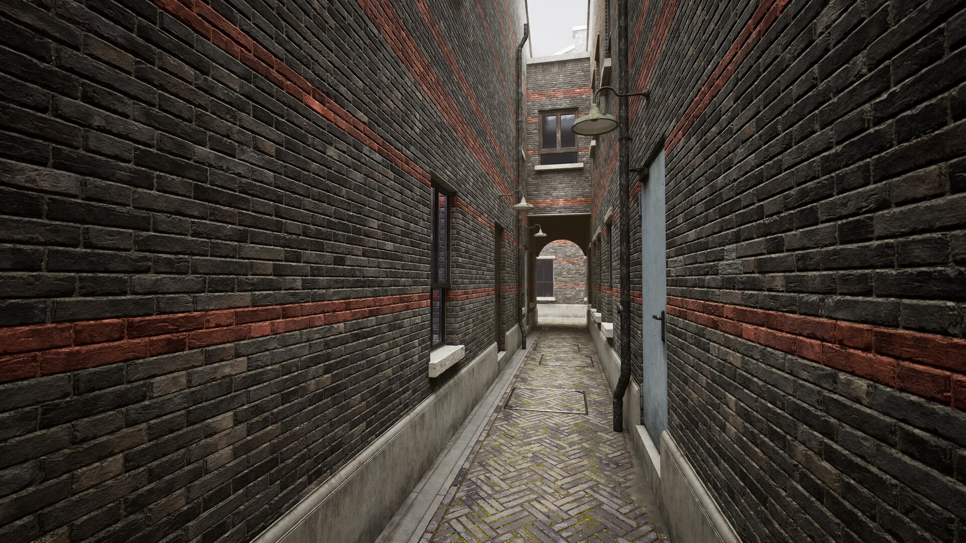 ArtStation - Shanghai Shikumen architecture