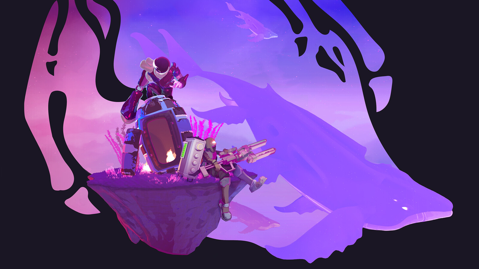 Nicole Dorosh - Risk of Rain 2 Key Art