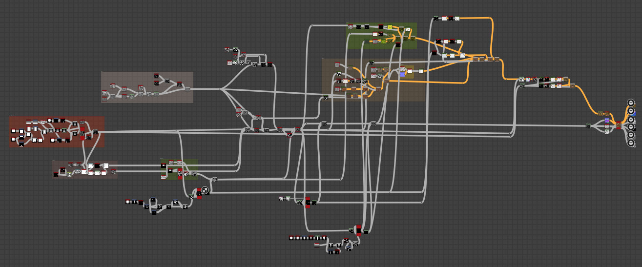 Sam Holmes - Mossy Terracotta Roof Tiles - Substance Designer