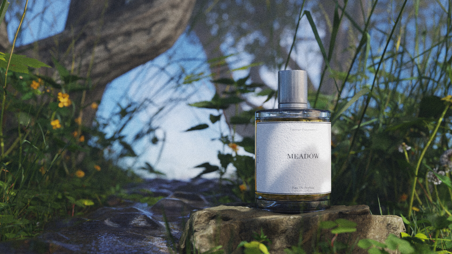 ArtStation - Meadow Perfume by a Creek