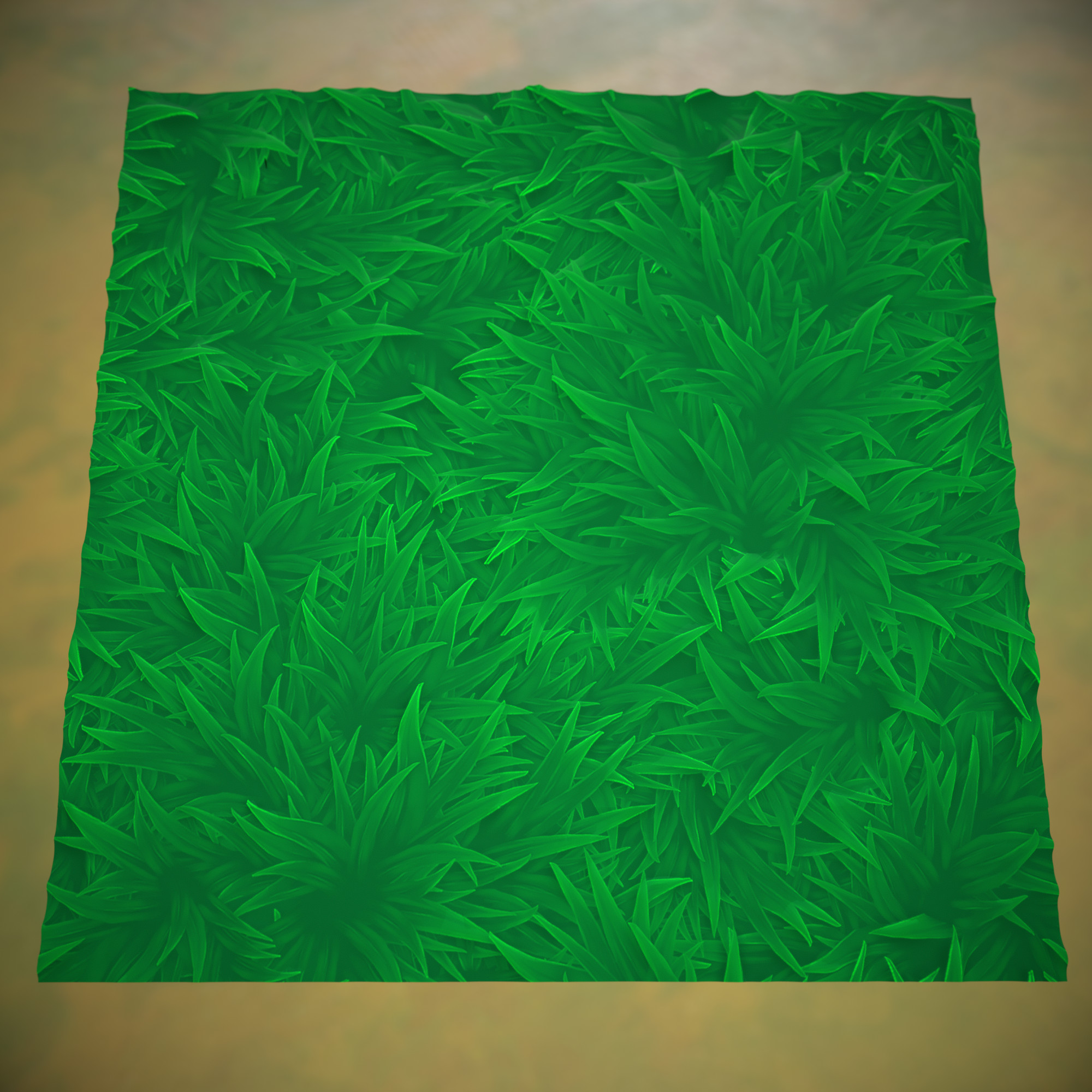 laurent augendre - Grass texture stylized - Hand painting