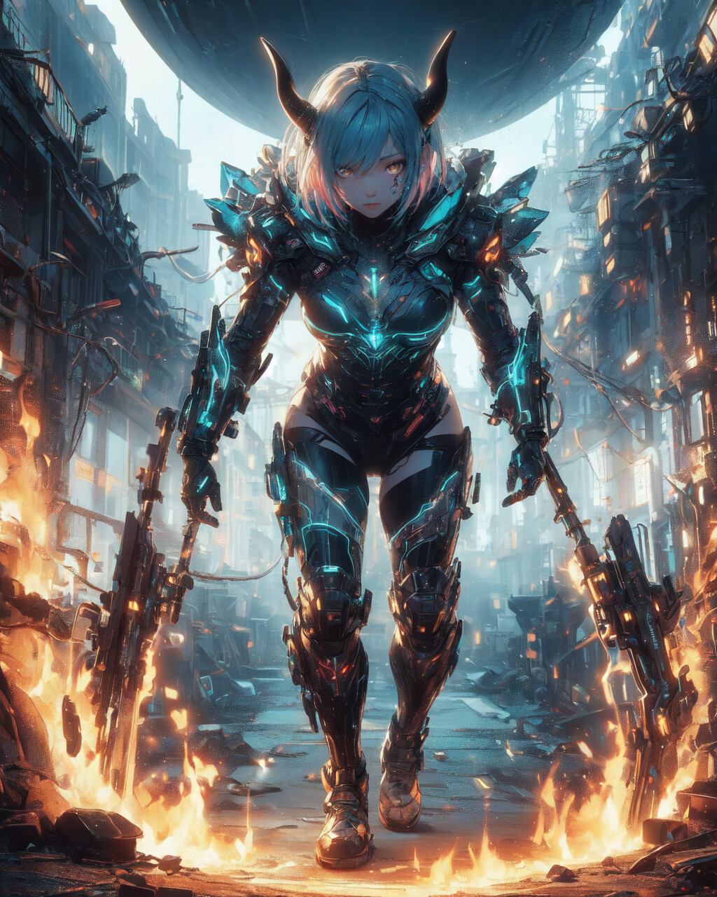 4K Anime Reference Art for Artists and Enthusiasts - 289 Neon Glow ...