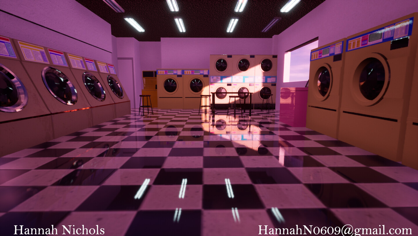 ArtStation - Laundry Mat