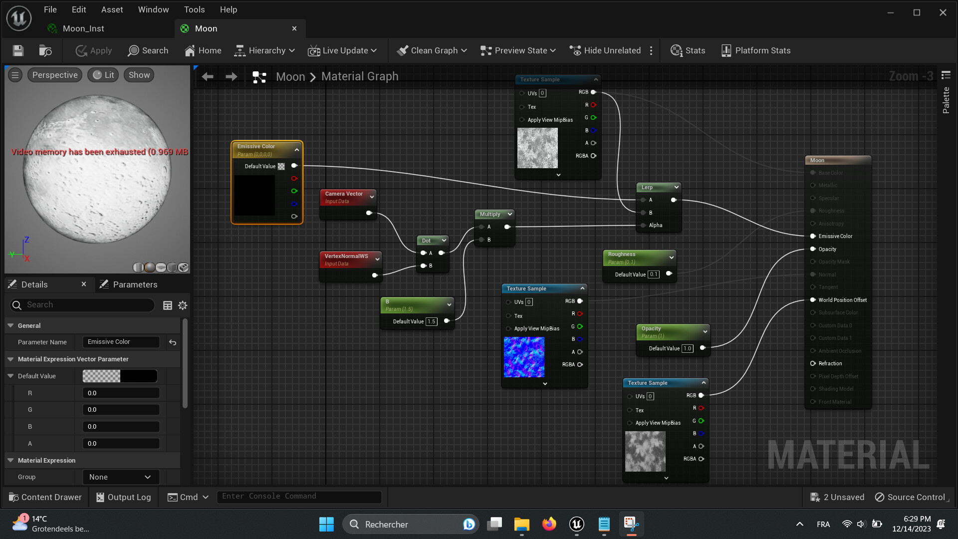 Sara Longo - Mountain Village VFX (Niagara System)
