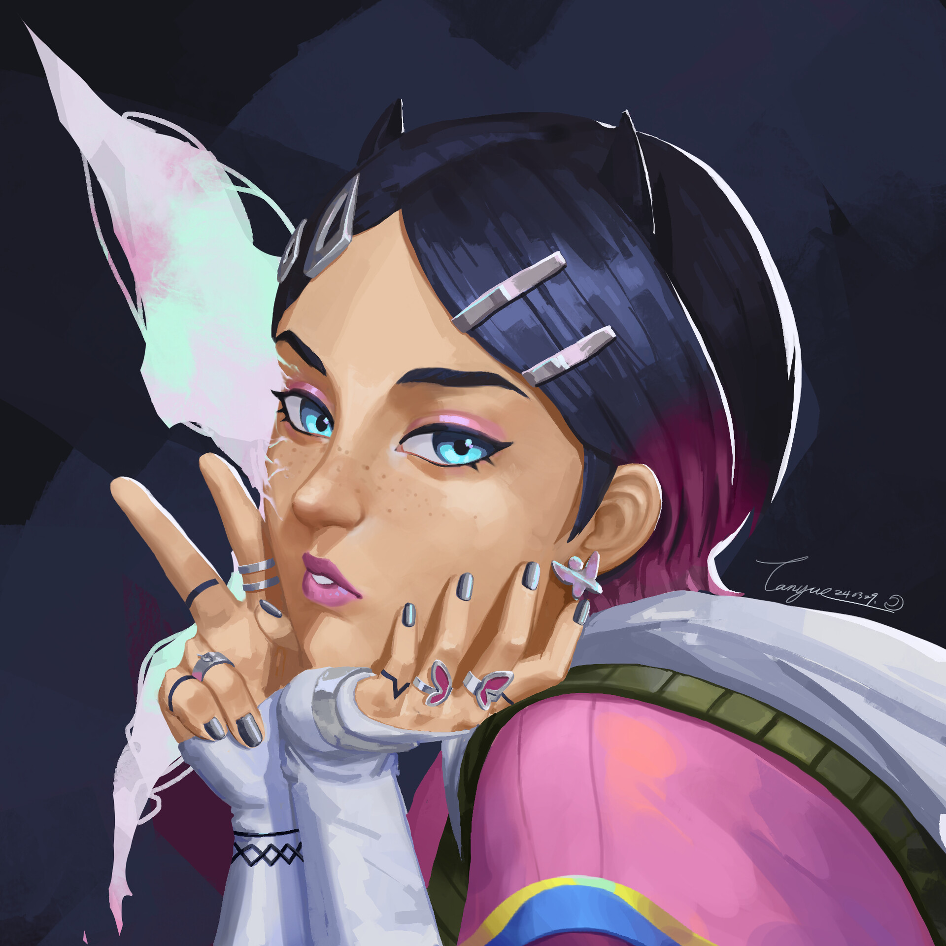 ArtStation - VALORANT Fan Art - Clove