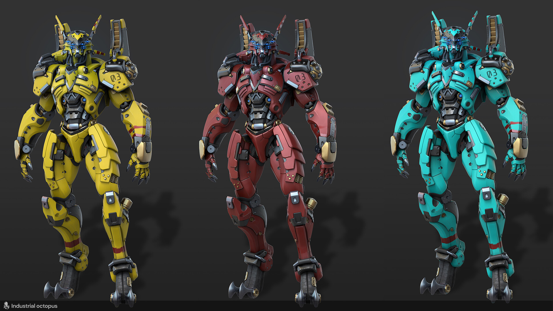 Industrial Octopus - Mech #03