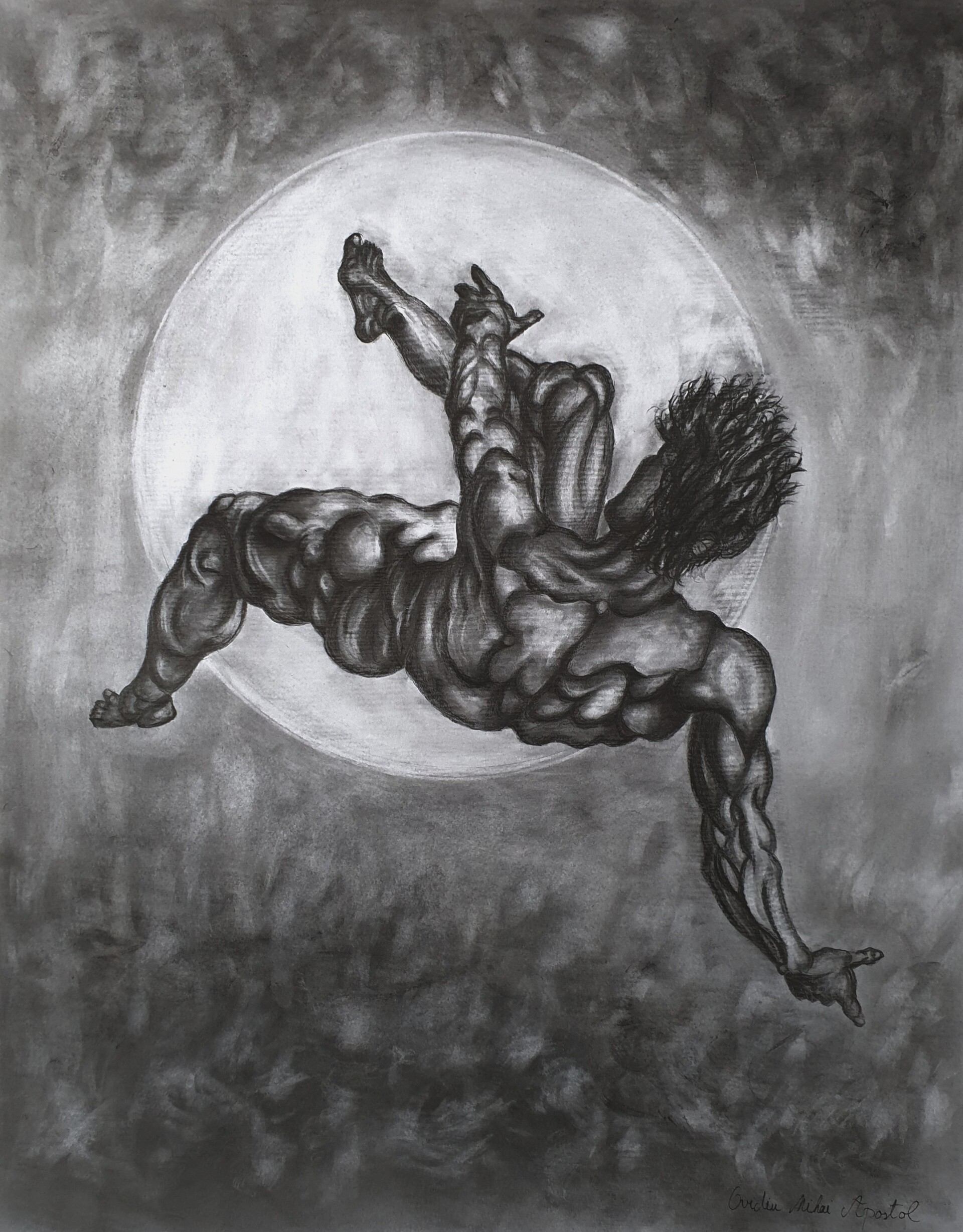 icarus falling drawing