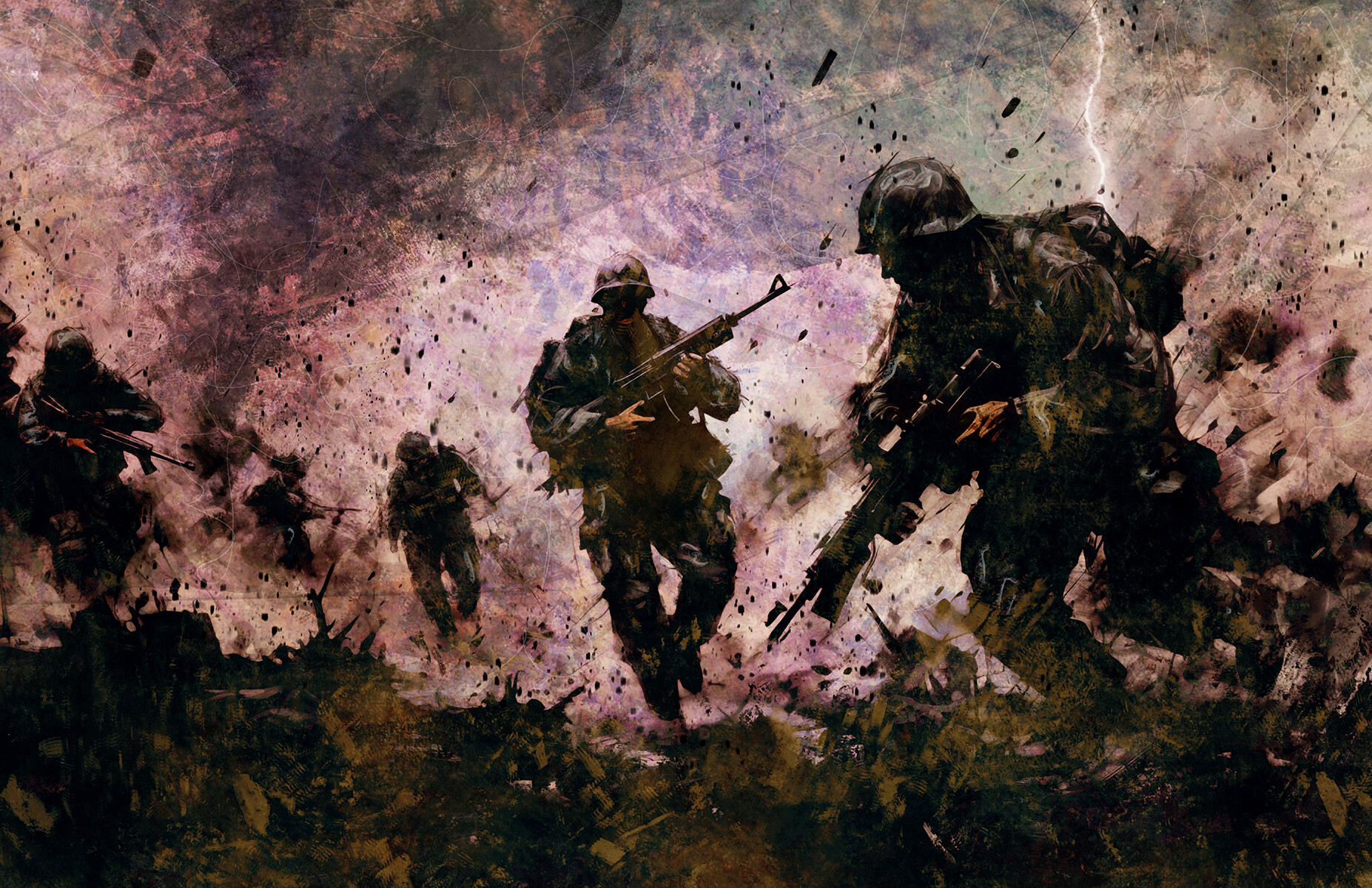 ArtStation - WORLD WAR II PAINTY STUDY