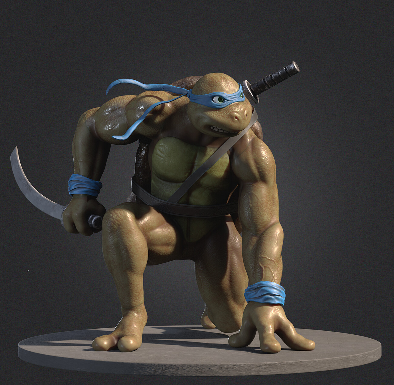 ArtStation - Teenage Mutant Ninja Turtles " Leonardo
