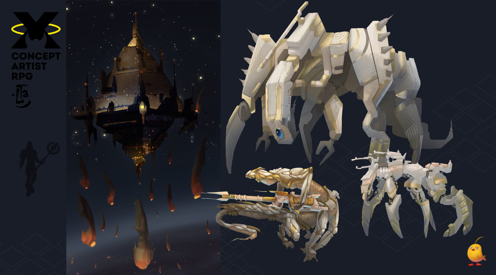 ArtStation - ConceptartistRPGX, Rebellion of the Lord of Darkness ...