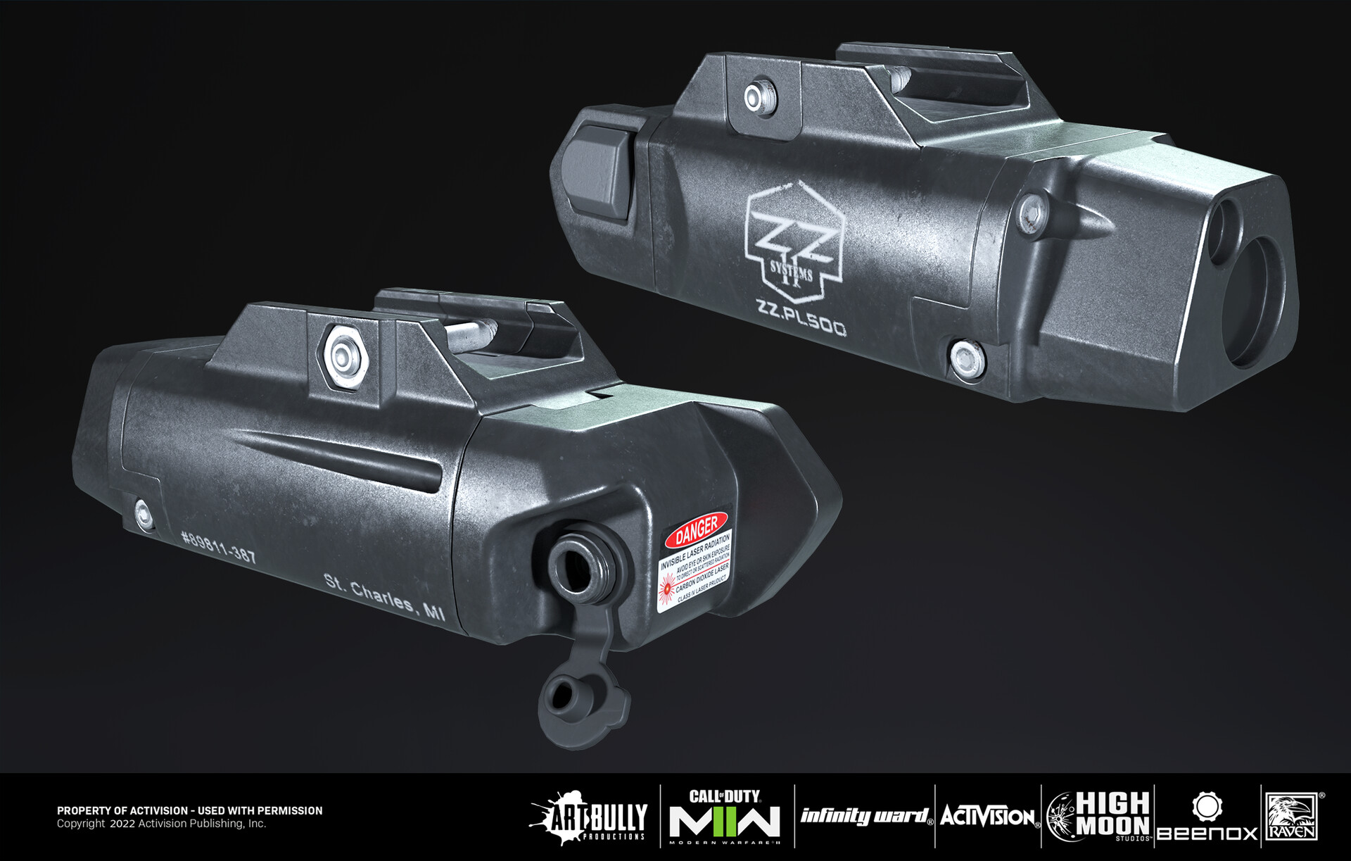 Art Bully Productions - Call Of Duty Modern Warfare II - Weapon Attachments
