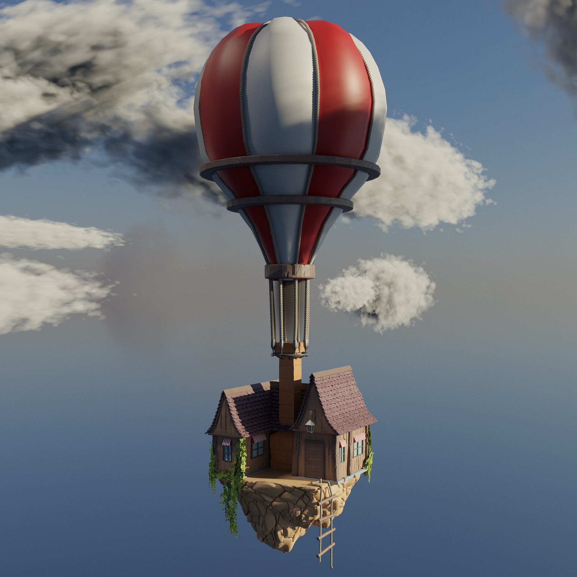 ArtStation - Baloon House