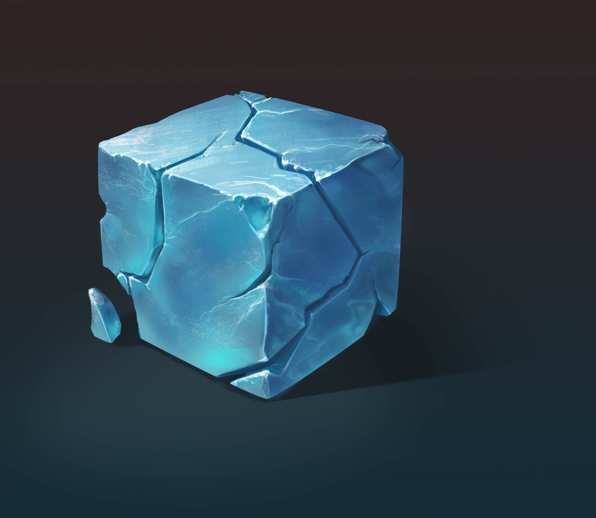 ArtStation - Big ice cube