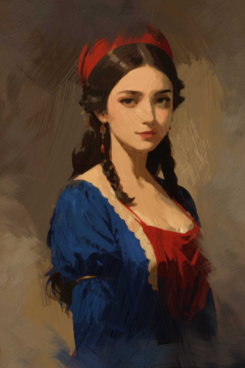 ArtStation - Orientalist Elegance: A Tribute to Eugene de Blaas