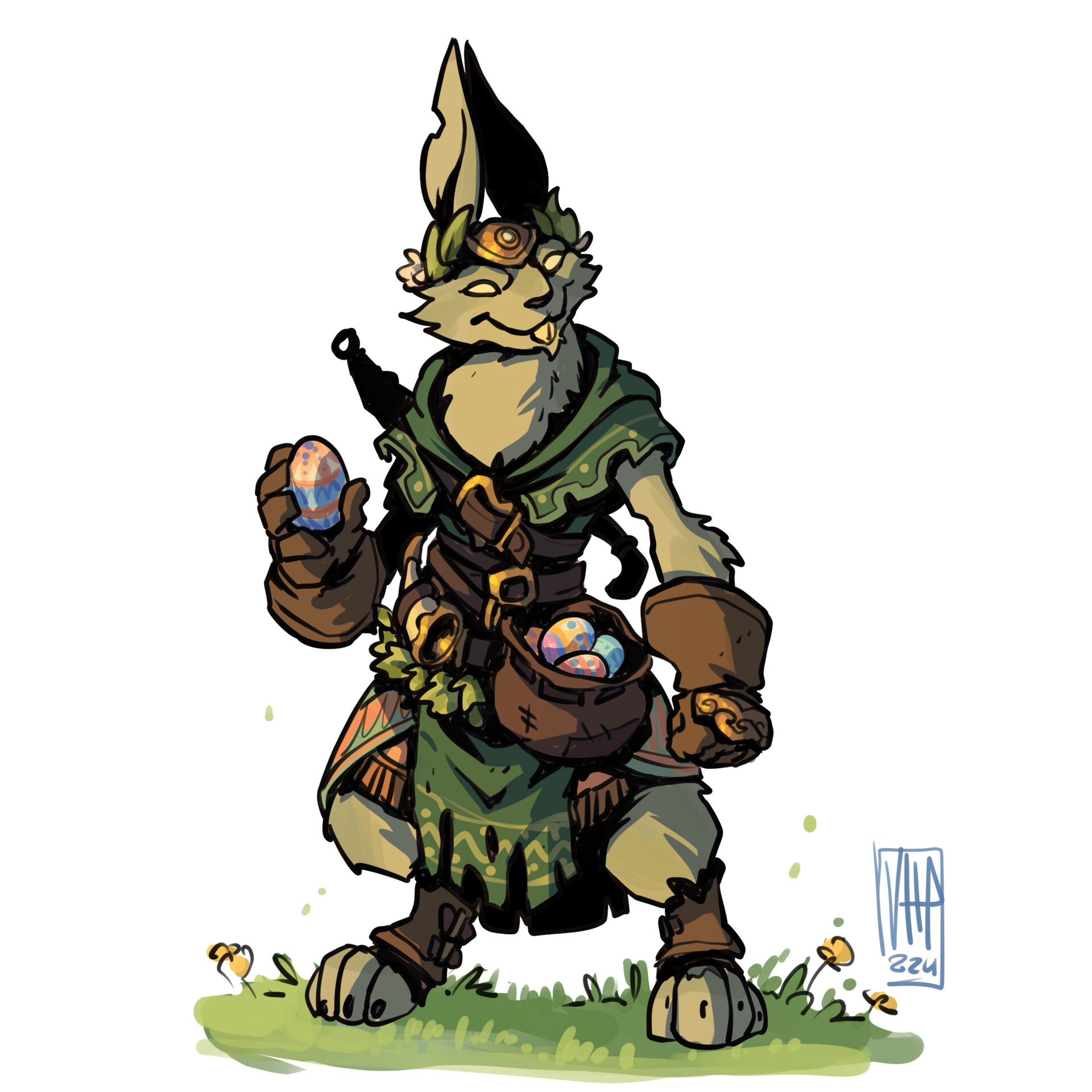 ArtStation - Harefolk Easter Bunny