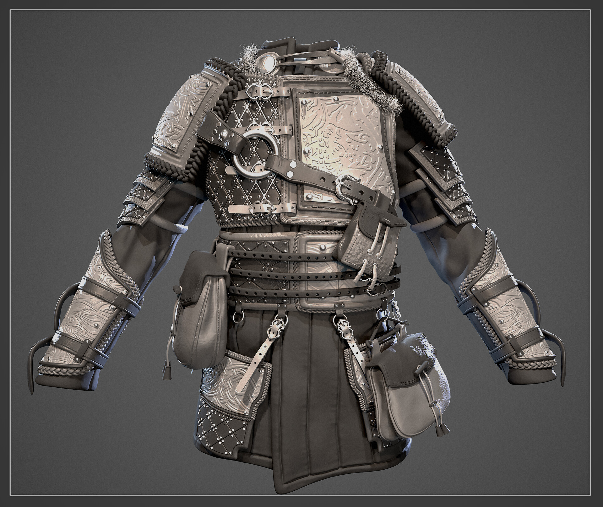 ArtStation - Viking's Armor - WIP